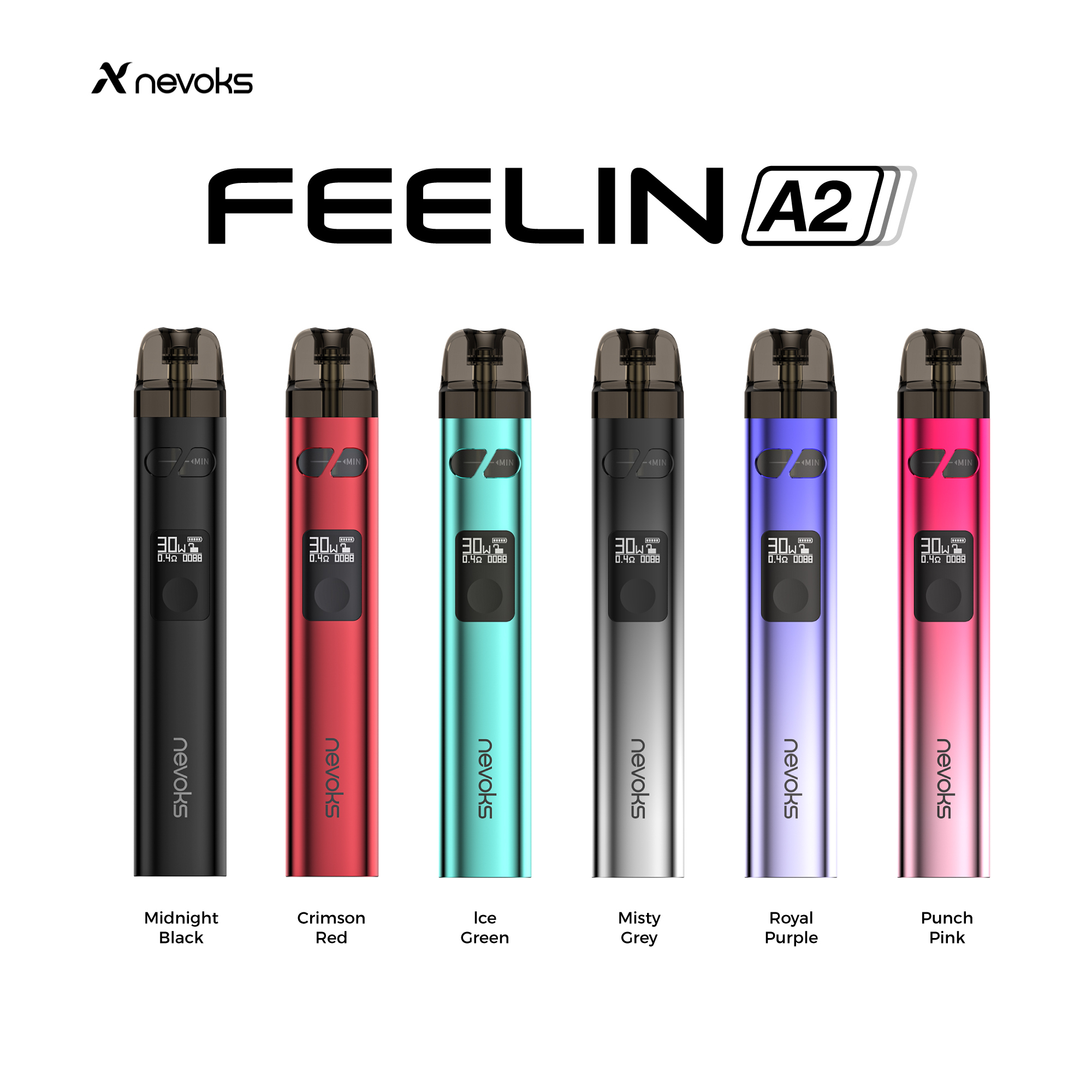 Nevoks Feelin A2 Pod Kit, feelin a1 pods 3pk